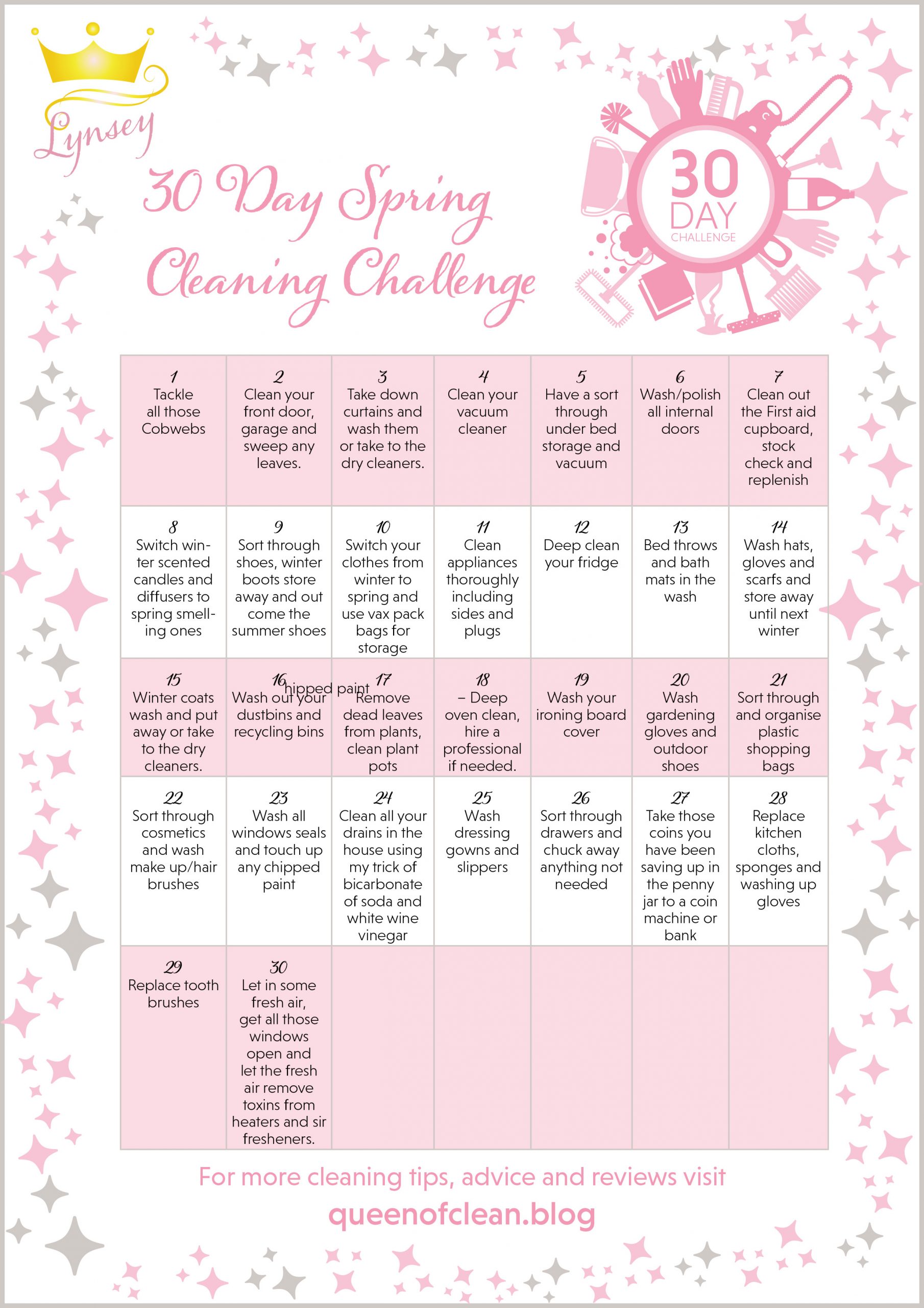 Planners – Queen of Clean